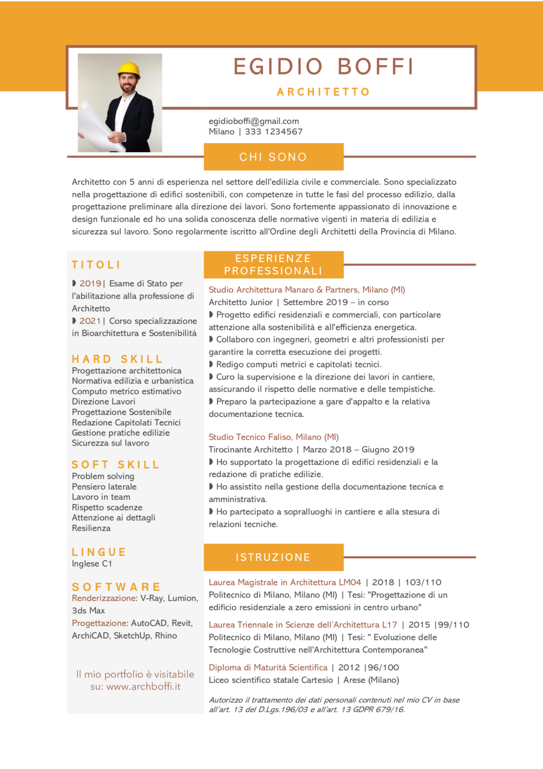 Esempi Curriculum Vitae: Modelli e Template Gratis